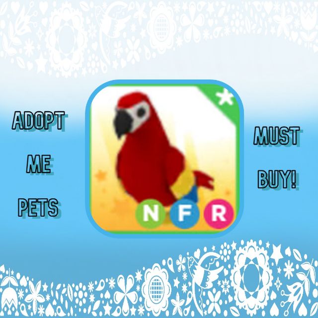 Pet | NFR Parrot - Game Items - Gameflip