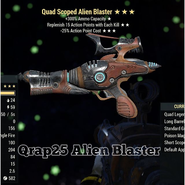 Qrap25 Alien Blaster - Game Items - Gameflip