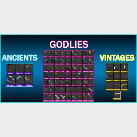 Weapon | Mm2 Small Set - Game Items - Gameflip