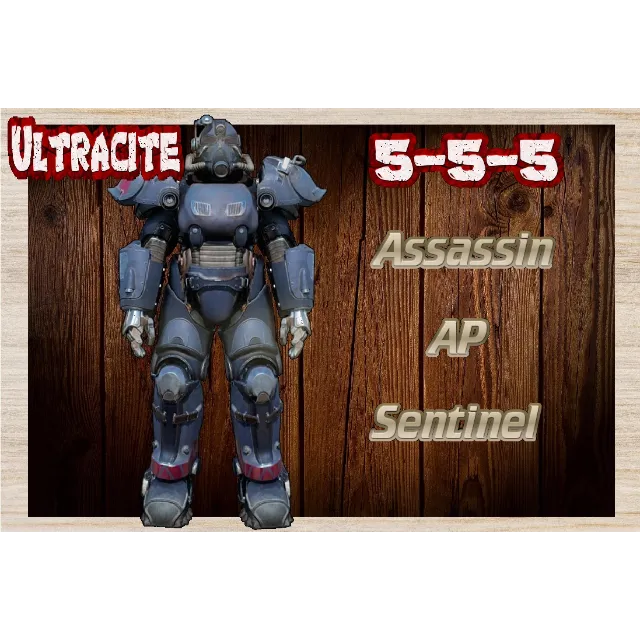 Ultracite Assassin AP Sentinel - Fallout 76 Game Items - Gameflip