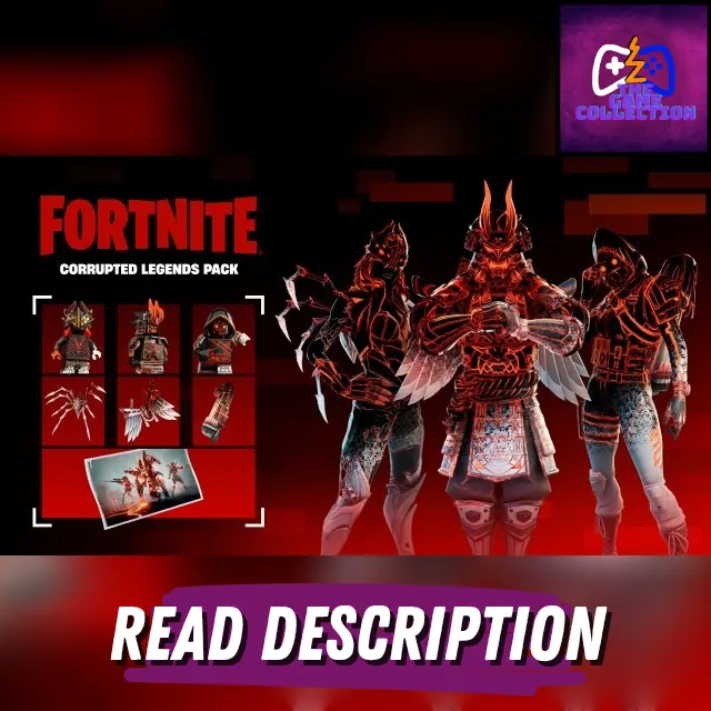 FORTNITE - CORRUPTED LEGENDS PACK (GLOBAL & ALL PLATFORMS📌) - Fortnite ...