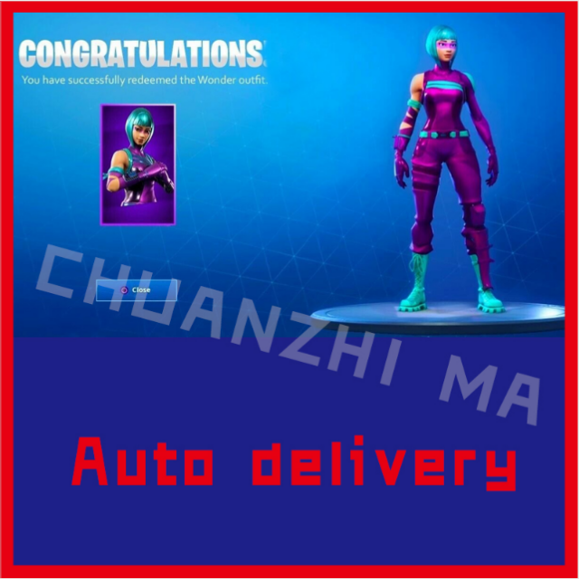 Code | Fortnite wonder skin - Fortnite Game Items - Gameflip