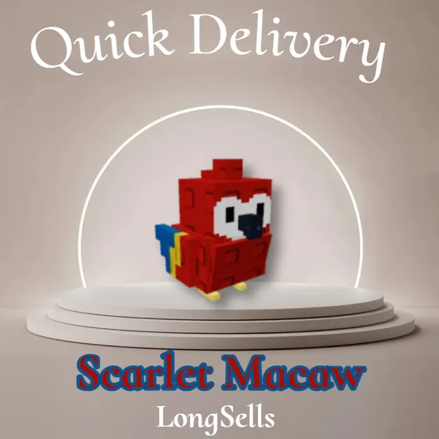 Scarlet Macaw - Game Item - Gameflip