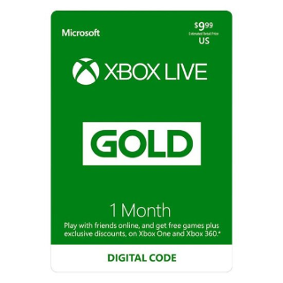 XBOX LIVE GOLD one MONTH - Xbox Live Games - Gameflip