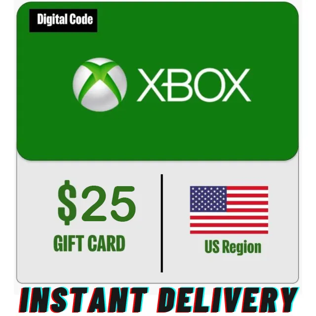 $25.00 USD Xbox Gift Card - Xbox Gift Card Gift Card - Gameflip