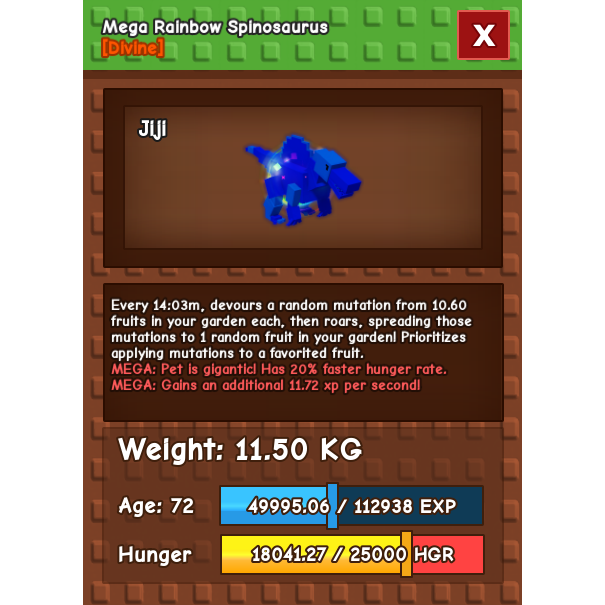 MEGA Rainbow Spinosaurus - Other Game Item - Gameflip