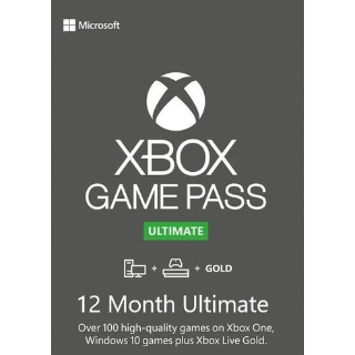 12 Month Game Pass Ultimate - Xbox Gift Card Gift Cards - Gameflip