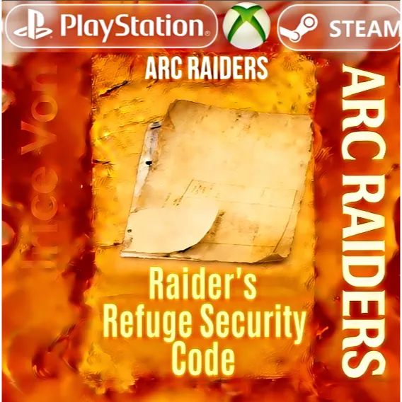 ARC Raiders | Raider's Refuge Security Code - ARC Raiders Game Item ...
