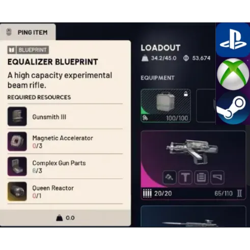 ARC Raiders The Equalizer blueprint | Safe and Fast delivery - ARC Raiders Game Item - Gameflip