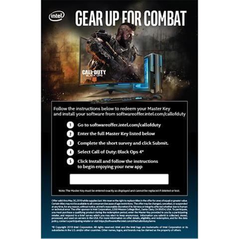 Call of Duty : Black Ops 4 Intel Master Key - Battlenet Game - Gameflip
