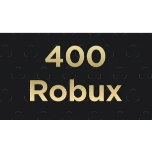 400 ROBUX - Gift Card - Gameflip