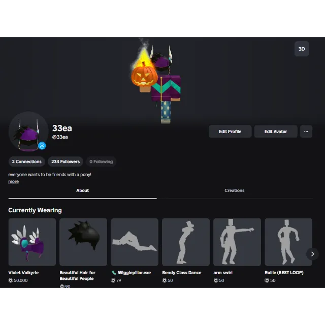 Headless Account I Violet Valkyrie I Korblox I 4 letter user ''33ea'' I ...