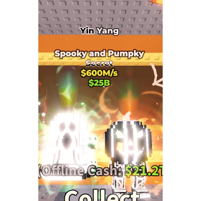 spokky and pumpky 600m/s steal a brainrot secret yin yang - Roblox Game ...