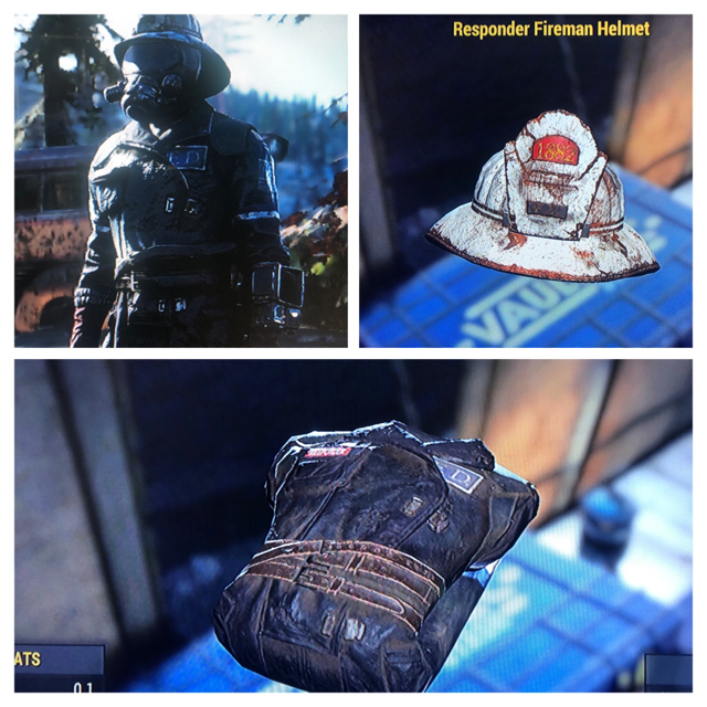 Apparel | Responder Fireman Set - Fallout 76 Game Items - Gameflip