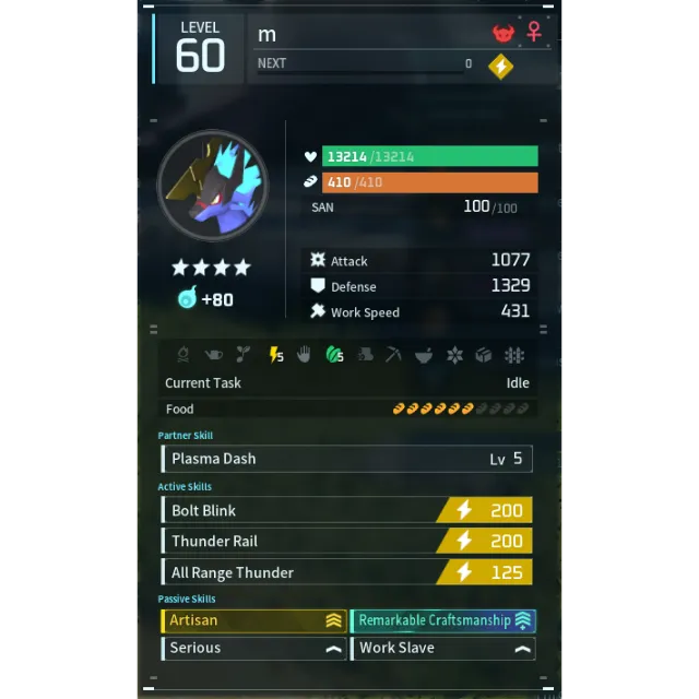 azuremane godroll (worker) pal palworld - Palworld Game Item - Gameflip