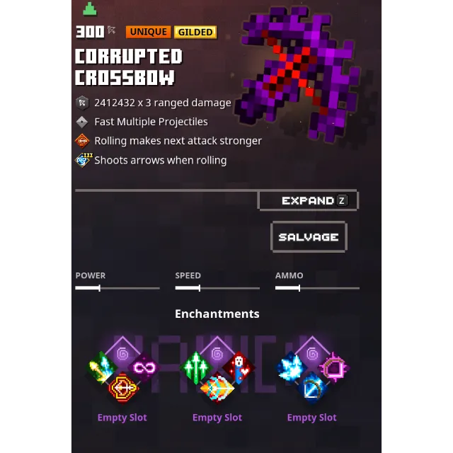 minecraft dungeons: corrupted crossbow - Minecraft Dungeons Game Item ...