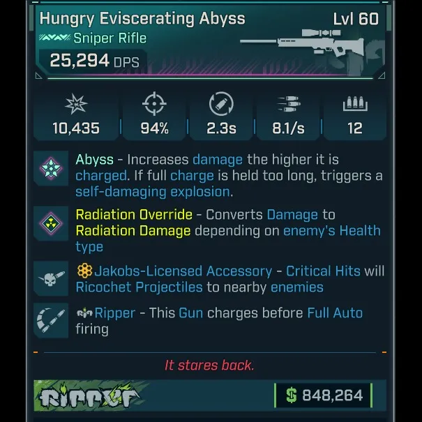 Bensavesalot Storefront - Abyss | Any Level - Borderlands 4 Game Item ...