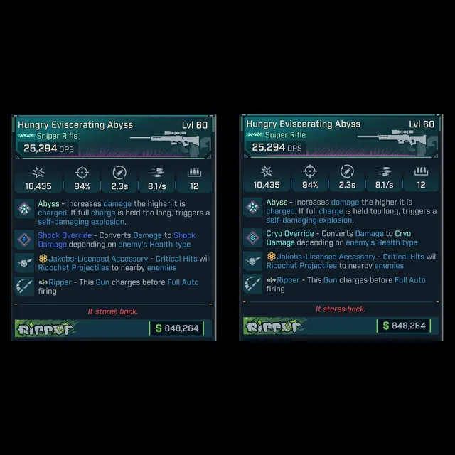 Bensavesalot Storefront - Abyss | Any Level - Borderlands 4 Game Item ...