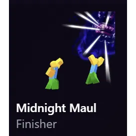 midnight maul finisher - baddies!! - Roblox Game Item - Gameflip