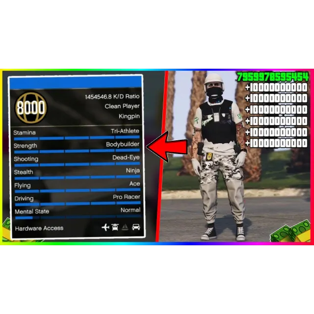 ⚡ GTA Online EE (PC) | 💸 Custom Money | Level | Unlock All | Fast Run ...