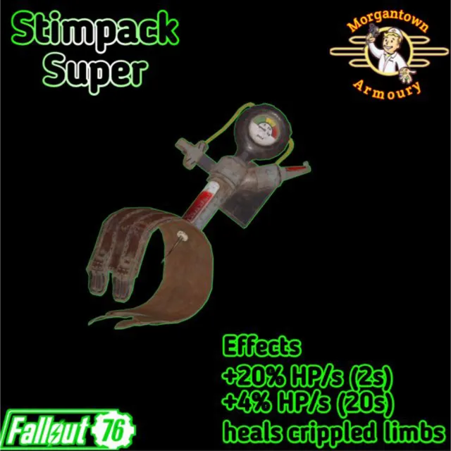 Aid | 500 Super stimpacks - Fallout 76 Game Items - Gameflip