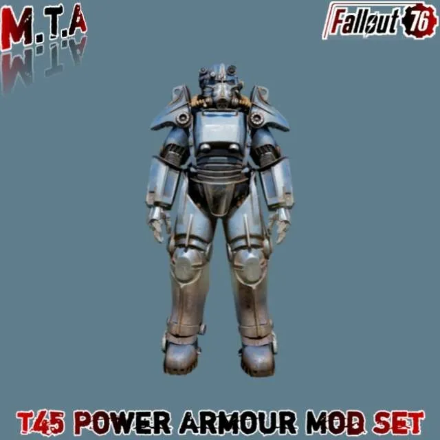 Plan | T45 Power Armour & Mods - Fallout 76 Game Item - Gameflip