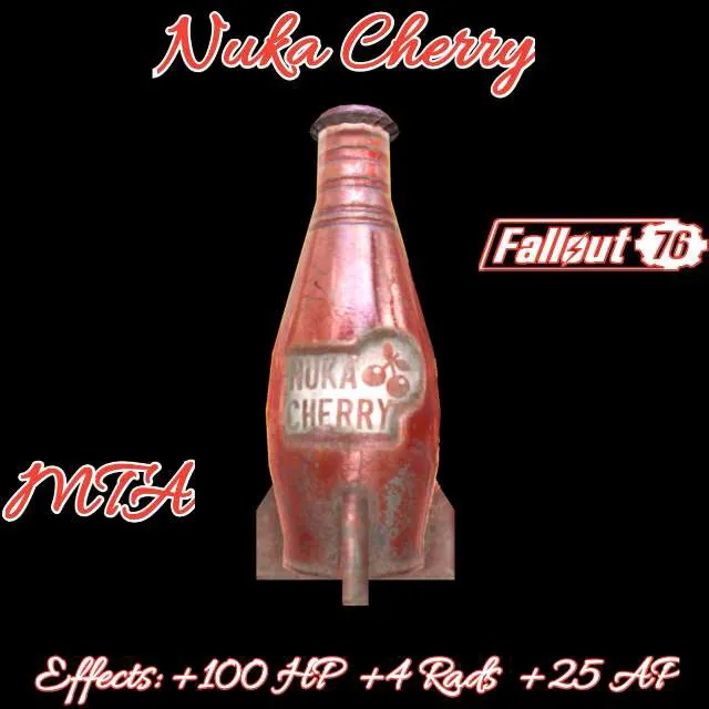 Aid | 500 Nuka Cherry - Fallout 76 Game Item - Gameflip