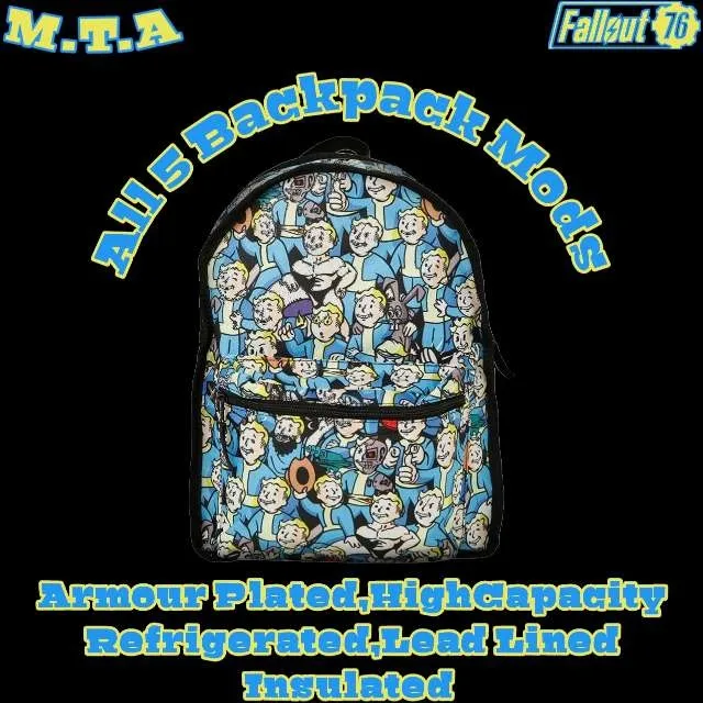 Aid | All 5 Backpack Mods - Fallout 76 Game Items - Gameflip