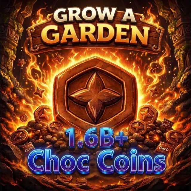 🟢⭐1.6B+ Choc Coins ⭐ - Grow a Garden - Fast Delivery⚡ - Grow a Garden ...