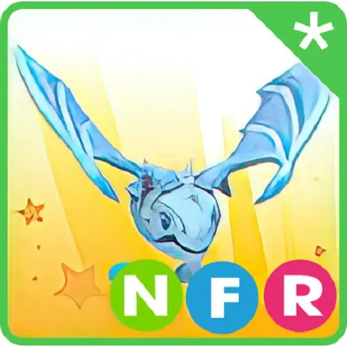 NFR Frost Dragon - Adopt Me Game Item - Gameflip