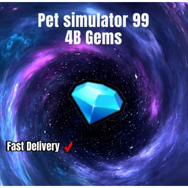 4b gems - Pet Simulator 99 Game Item - Gameflip