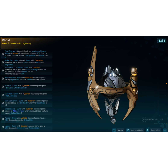 Borderlands 4 All Manufacturer Effects Enhancement LVL 1 - Borderlands ...