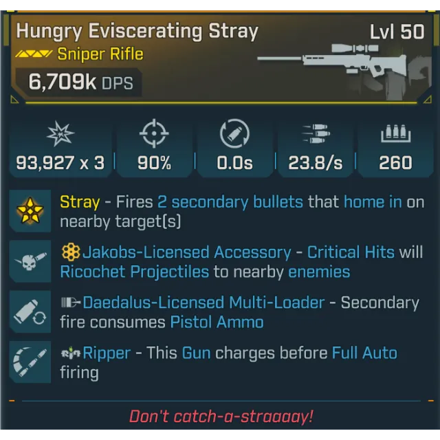 Borderlands 4 Modded Weapon Stray 6709K DPS PC/PS/XBOX - Borderlands 4 ...