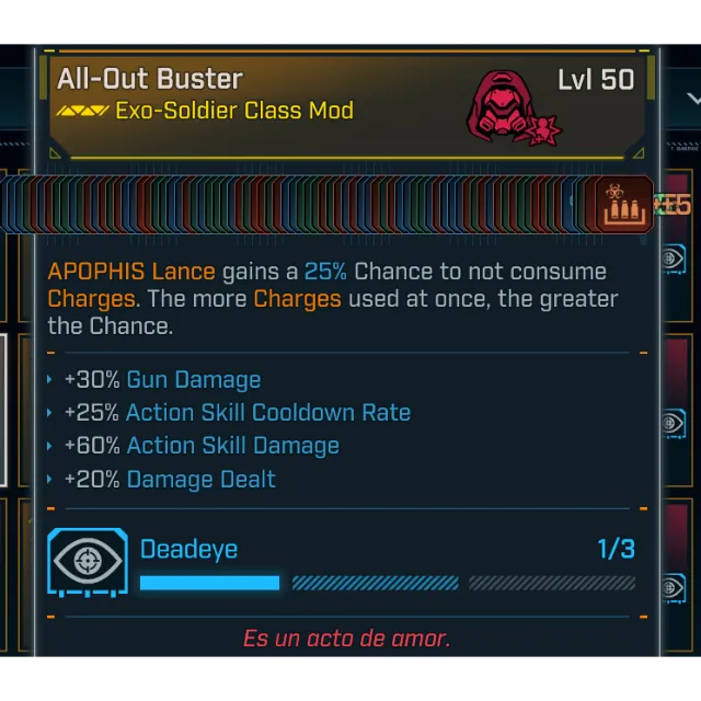 Borderlands 4 Modded Rafa Class Mod All Skills All Out Buster PC/XBOX ...