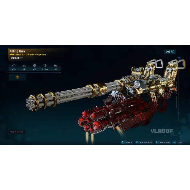 Borderlands 4 Atling Gun - Heavy Gun Ordnance PC/PS4/PS5/XBOX ...