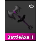5x battle axe II mm2 - Murder Mystery 2 Game Items - Gameflip