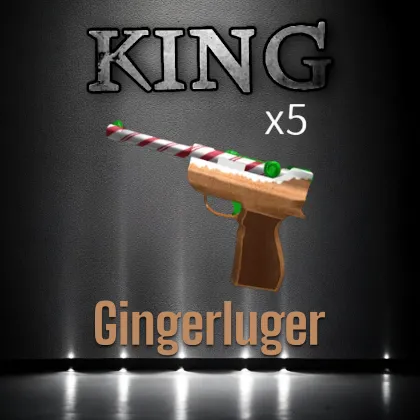 5x ginger luger mm2 - Murder Mystery 2 Game Items - Gameflip