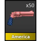 50x america MM2 - Murder Mystery 2 Game Items - Gameflip