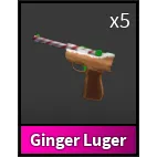 5x ginger luger mm2 - Murder Mystery 2 Game Items - Gameflip