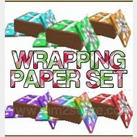Wrapping paper set MM2 - Game Items - Gameflip