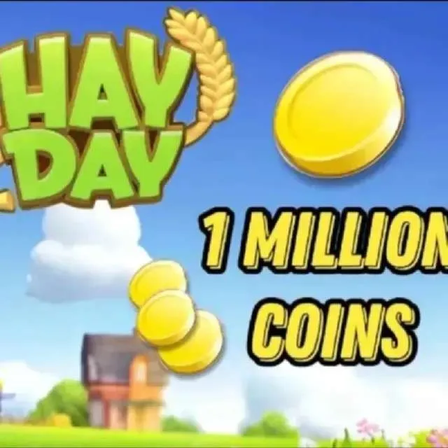 Hay Day 1 Million Coins (Level 12+) - Hay Day Game Item - Gameflip