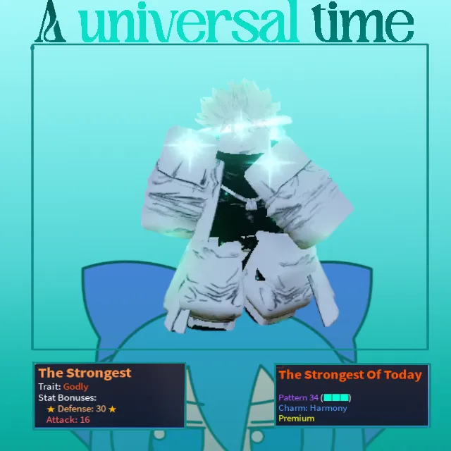 GODLY GOJO (THE STRONGEST) AND P34 UNU|AUT - Other Game Item - Gameflip