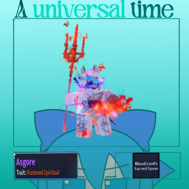 Hexed Spiritual Asgore and universal|AUT - Other Game Item - Gameflip