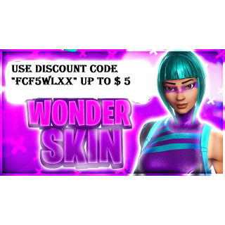 Code | WONDER SKIN INSTANT - Game Items - Gameflip