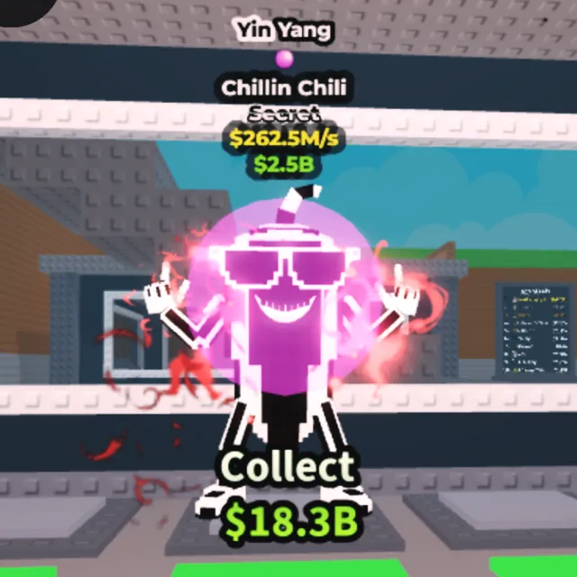 CHILLIN CHILI 262.5M/S - Steal a Brainrot Game Item - Gameflip