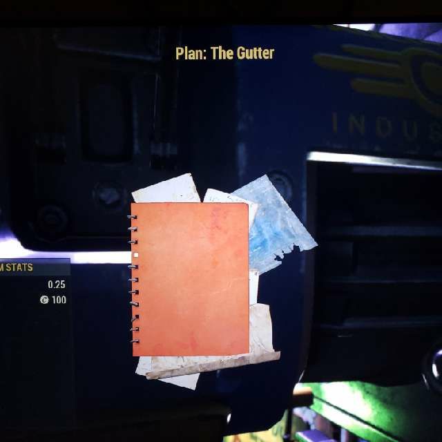 Plan | The Gutter - Game Items - Gameflip