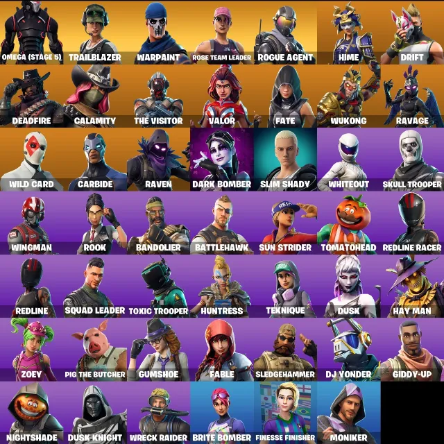 Fortnite account Ultimate edition OG stw ( Nocturno ) + Email ...