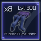 Purified curse hand jujutsu infinite - Other Game Item - Gameflip