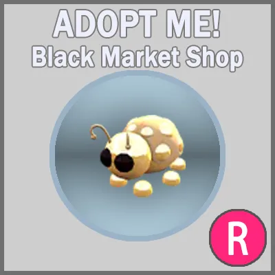 Golden Ladybug R - Adopt Me Game Items - Gameflip