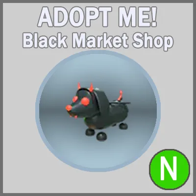 Halloween Evil Dachshund N - Adopt Me Game Item - Gameflip